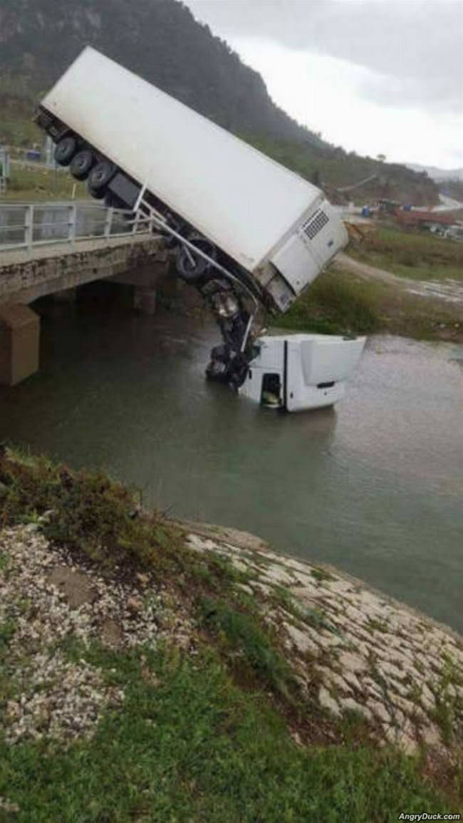 Getting A Sip Of Water