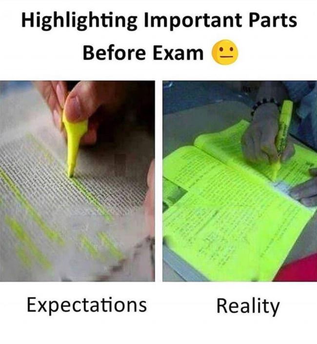 Highlight The Important Parts